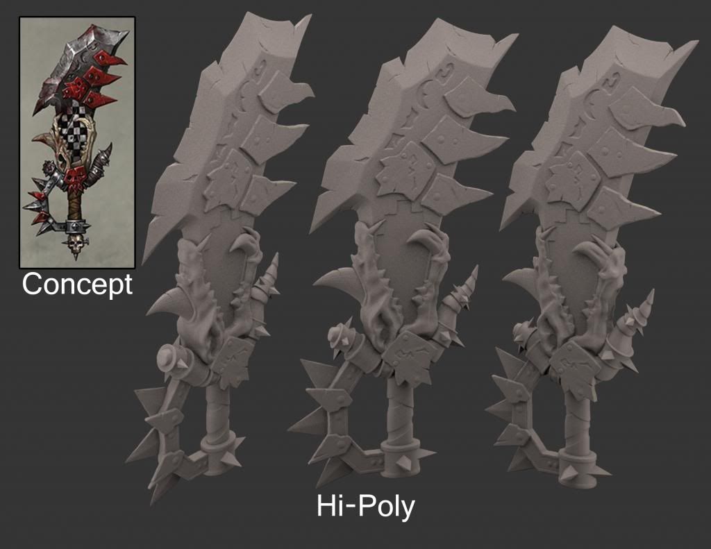 WHO - Fantasy Sword — polycount